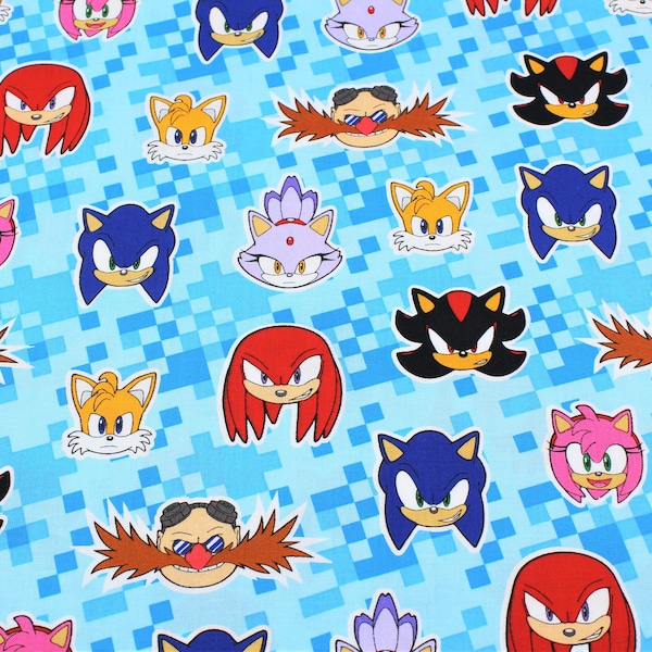 Sonic the Hedgehog Mask - Etsy