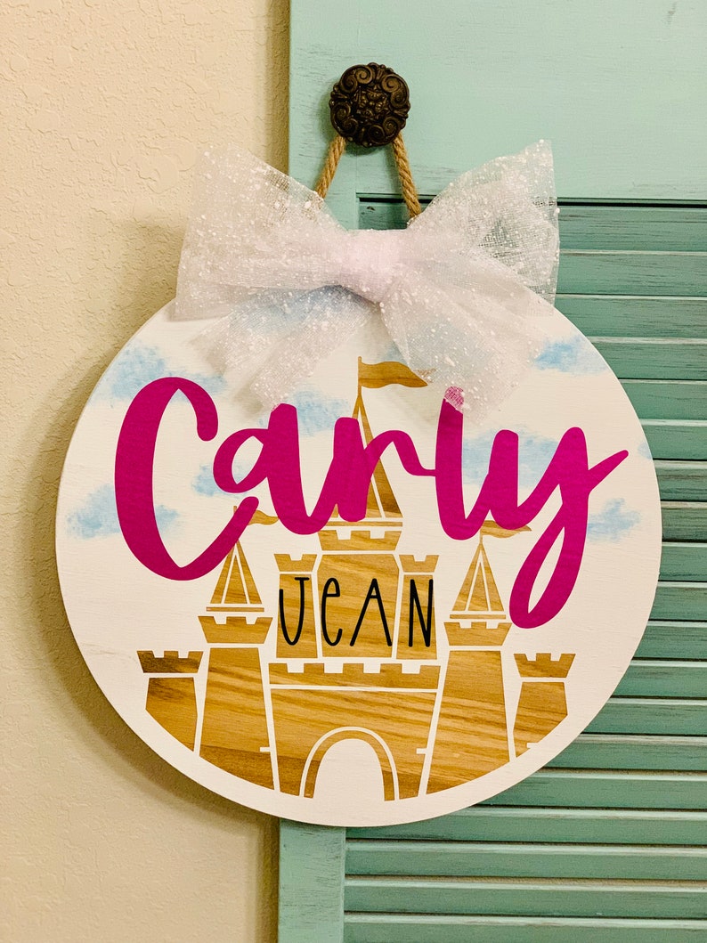 Round Welcome Signs Front Door Sign Housewarming Gift | Etsy