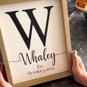 Custom Hand-painted Wooden Coordinates Address Sign | Personalized Home ...
