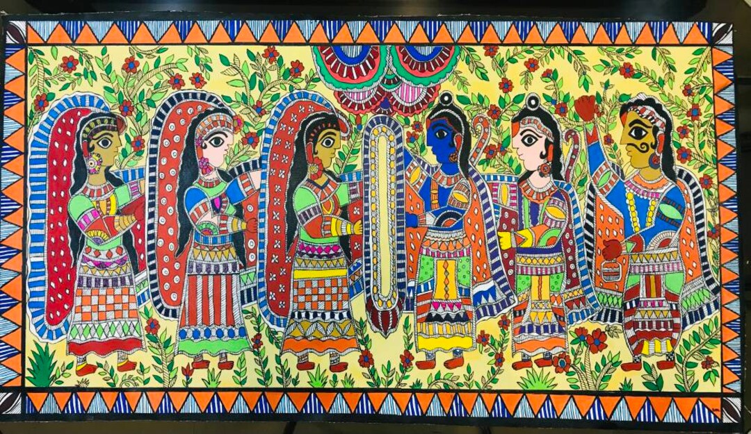 Ram-sita Vivah Mithila - Etsy