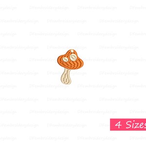 Mini Mushroom Embroidery Designs, Cute Fungi Bundle (digital Download ...