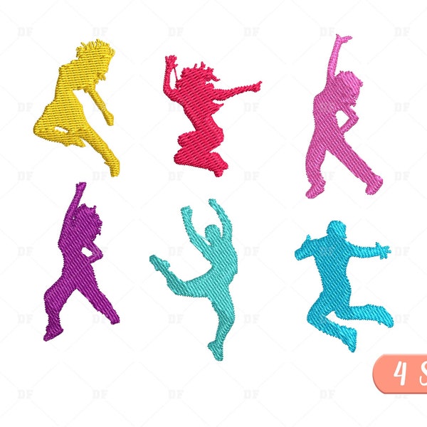 Dance Embroidery - Etsy