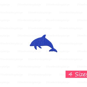 Mini Dolphin Embroidery Designs: Sea Animal Pattern (digital Download ...