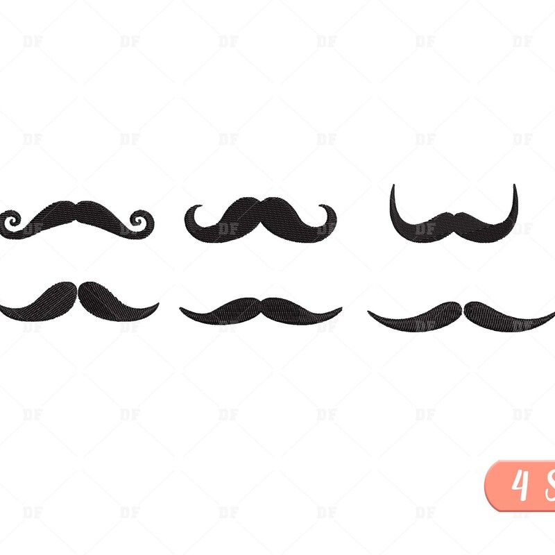 Mini Mustaches - Etsy