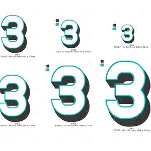 Number Embroidery Designs, Sport Number Embroidery Designs, Sport ...