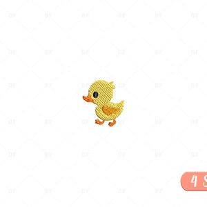 Mini Duck Embroidery Design, Duck Embroidery Design, Animal Embroidery ...