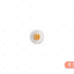 Mini Daisy Flower Embroidery Design: 4 Sizes (digital Download) - Etsy