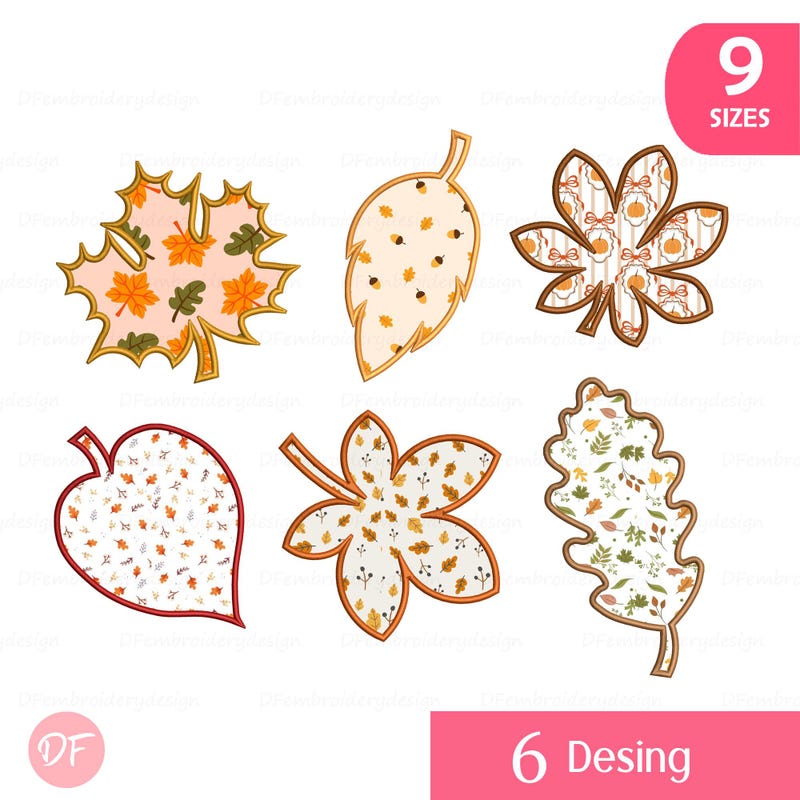 Fall Applique - Etsy