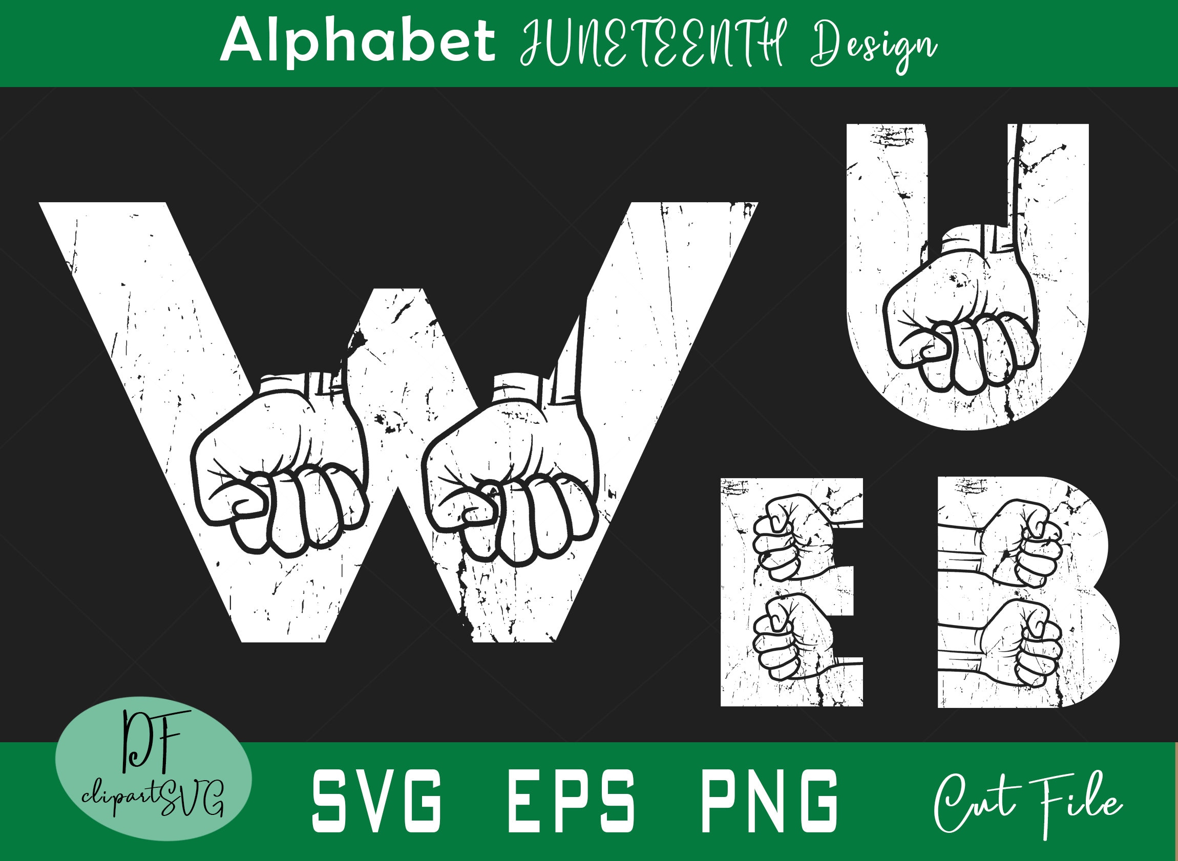 Juneteenth SVG Font Juneteenth for Cricut Juneteenth | Etsy Canada