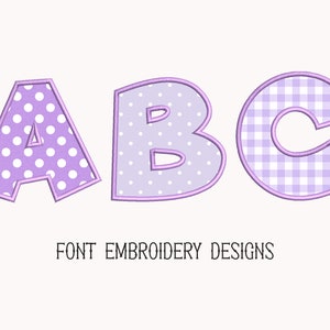 Font Applique Embroidery Design, Applique Font Embroidery Design ...