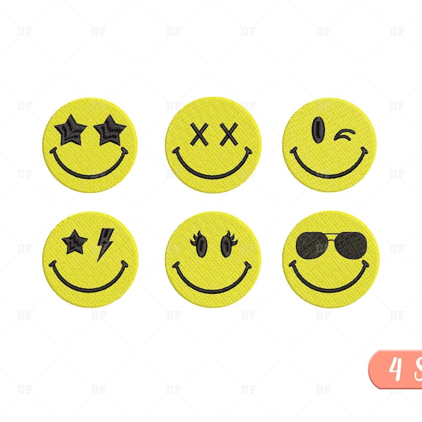 Face Embroidery Design - Etsy