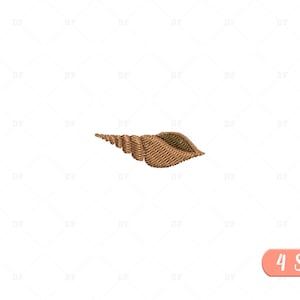 Mini Sea Shell Embroidery Designs: Ocean Theme (digital Download) - Etsy