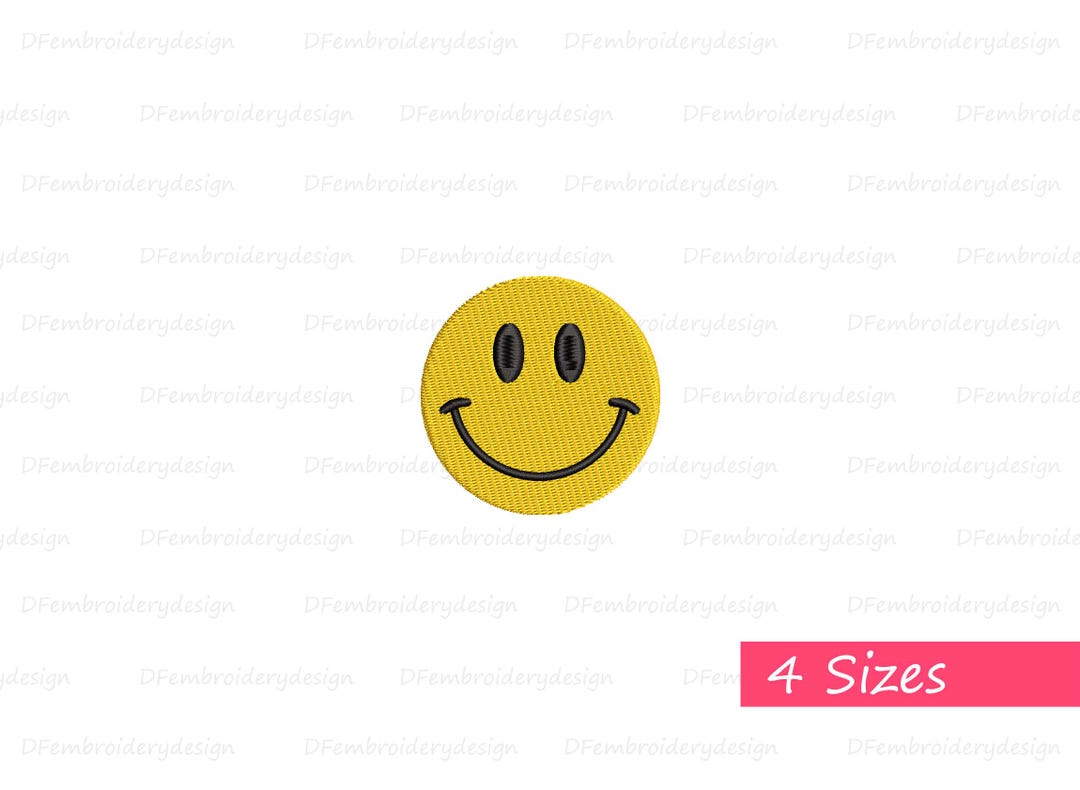 Mini Emoji Embroidery Design - Cute & Trendy Embroidery Patterns for ...