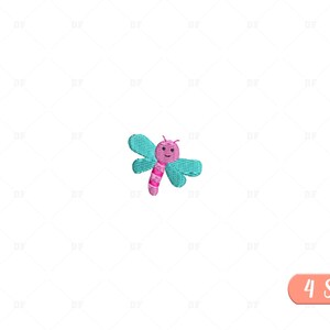 Mini Insect Embroidery Designs, Animals Embroidery Designs, 7 Designs ...