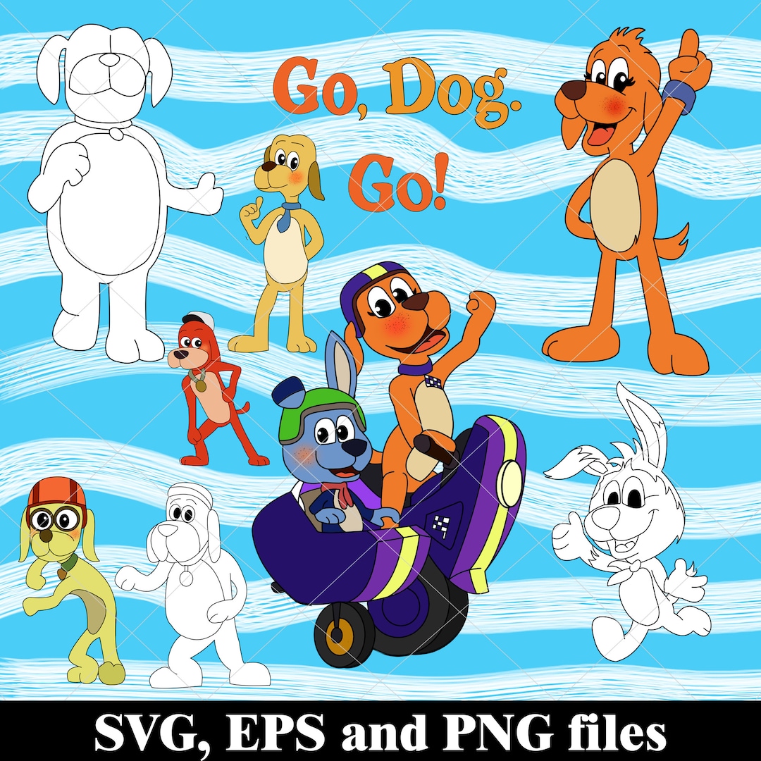 Go Dog Go Go Dog Go Svg Bundle Go Dog Go Birthday Go Dog - Etsy New Zealand