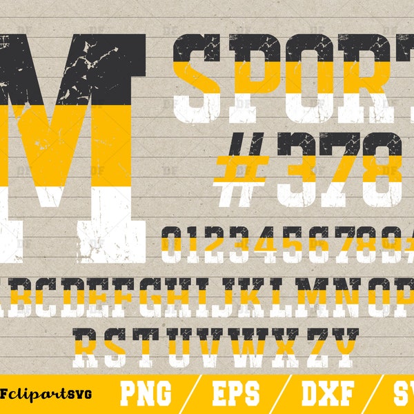 Distressed Font - Etsy