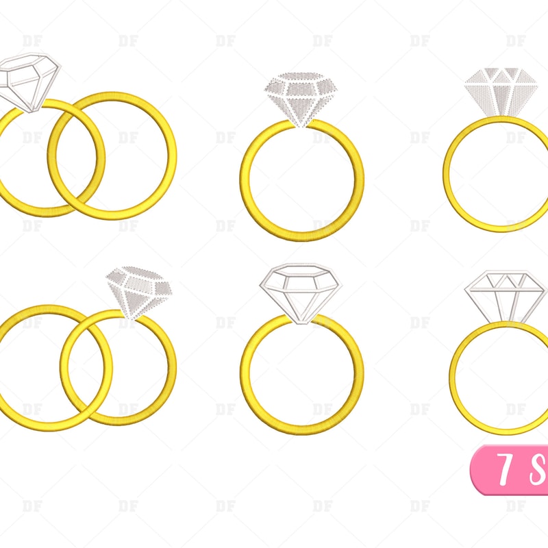 Patterned Ring Wedding - Etsy