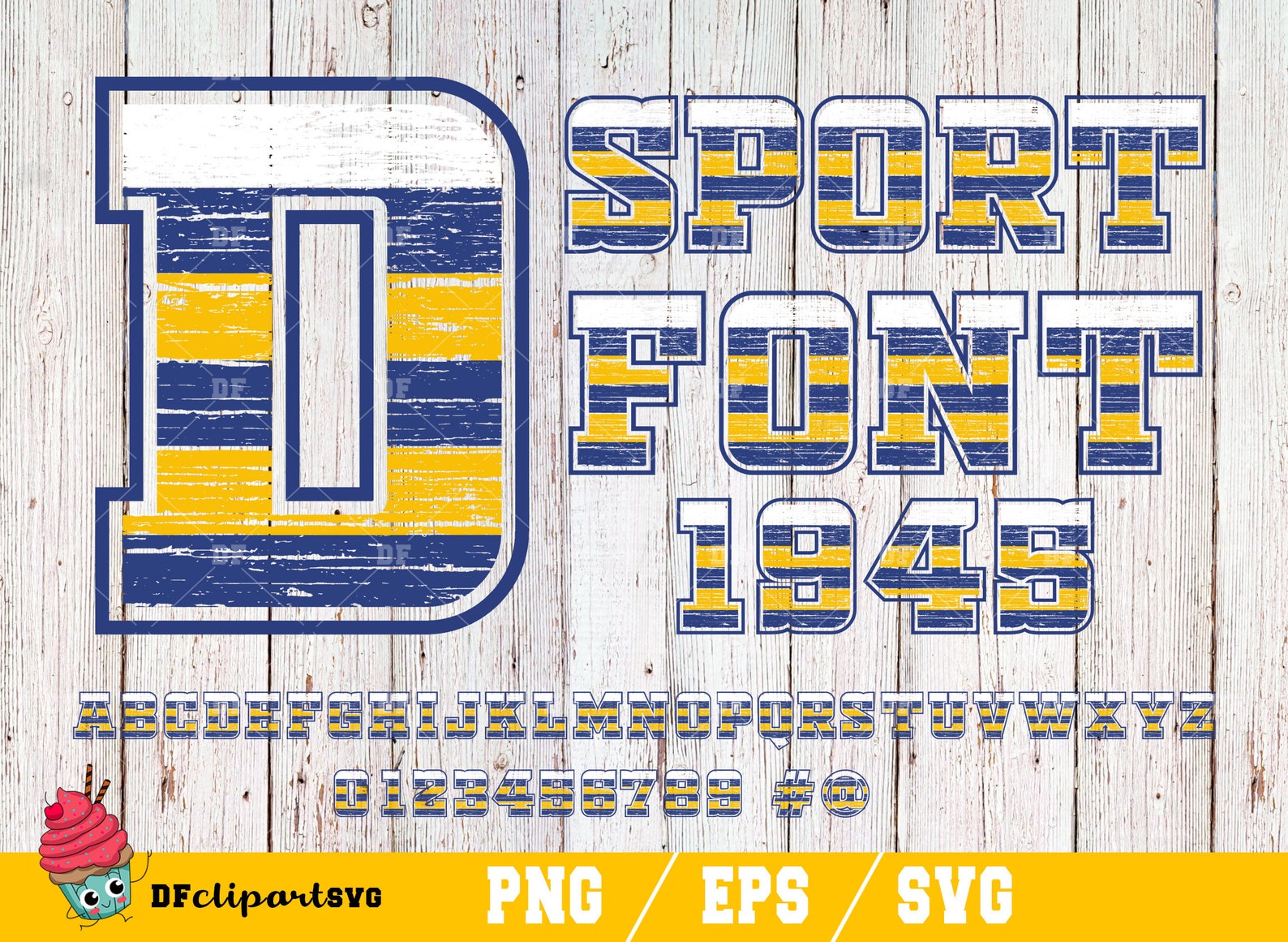 Varsity Sport Font: College Alphabet SVG, PNG, EPS (digital Download ...