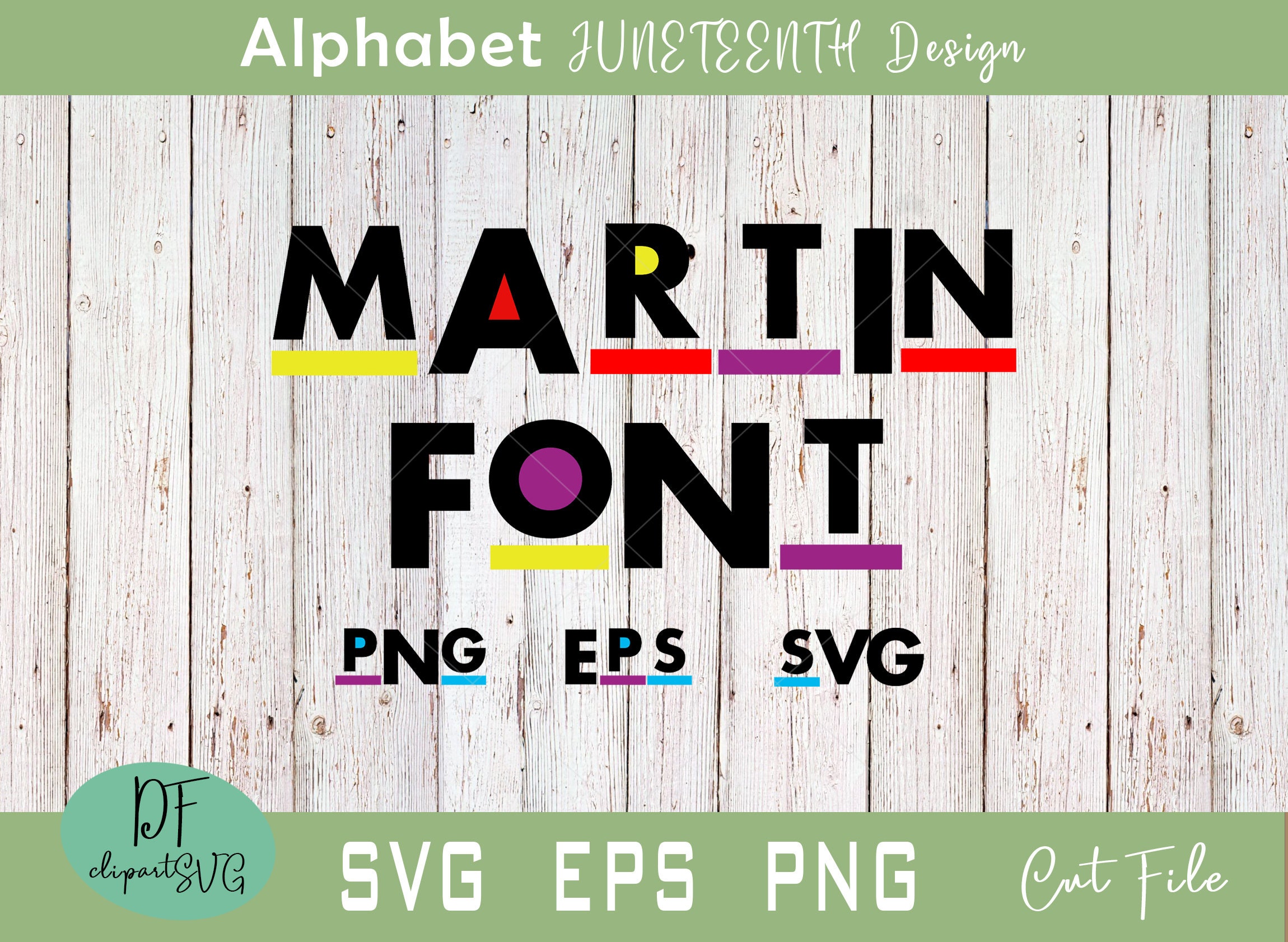 Martin Font SVG Bundle Martin Font SVG Martin Font PNG | Etsy Canada