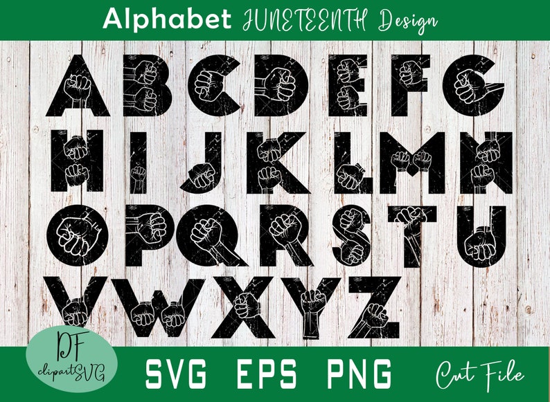 Juneteenth SVG Font Juneteenth for Cricut Juneteenth | Etsy Canada