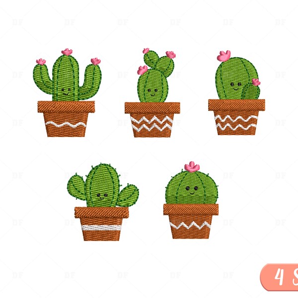 Cactus Embroidery - Etsy