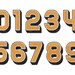 3d Number Embroidery Design, Sport Number Embroidery Designs, Sport ...