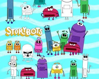 Storybots | Etsy UK