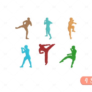 Mini Karate Embroidery Designs, Karate Embroidery Designs, Sport ...