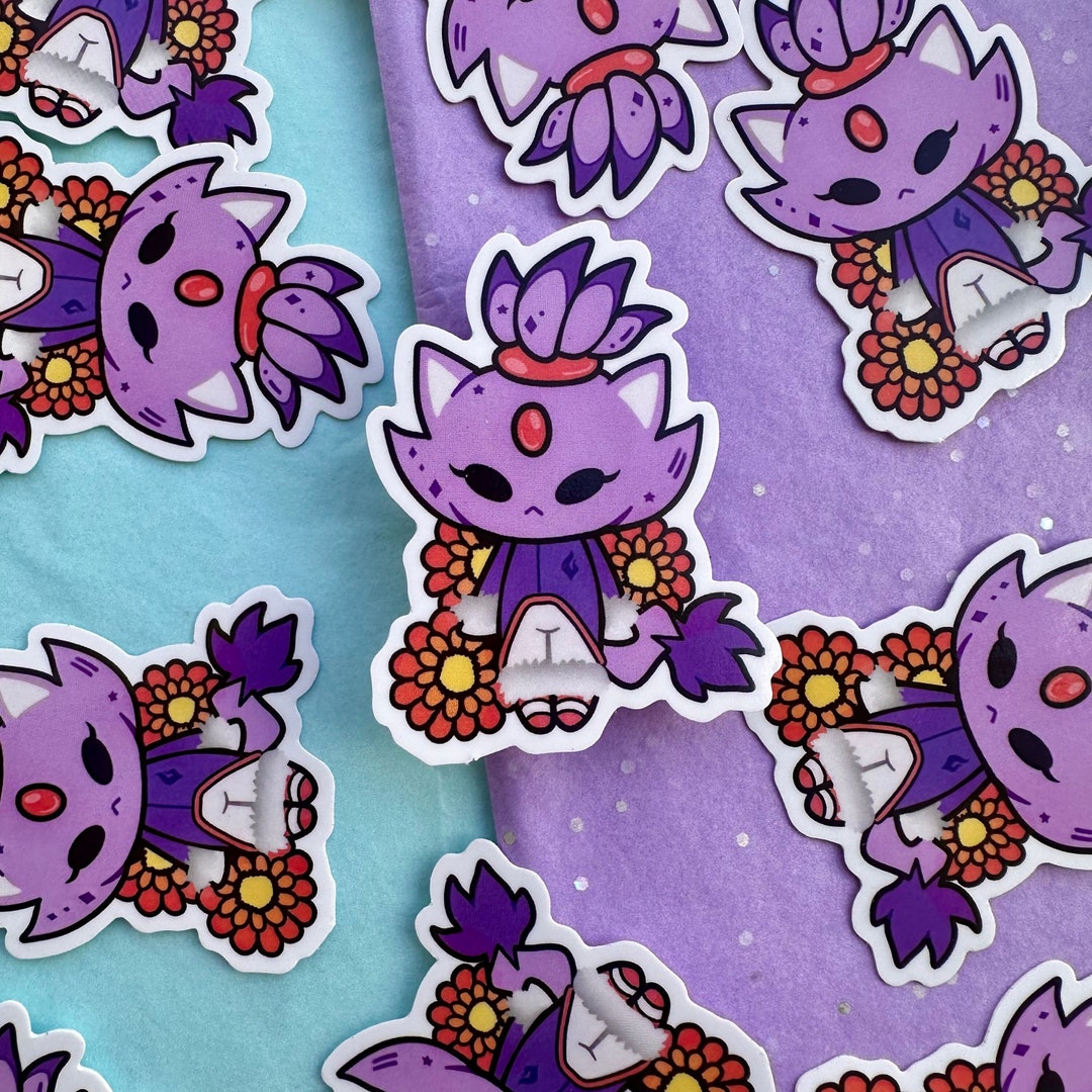 Purple Sticker | Vinyl Sticker | Planner Stickers - Etsy