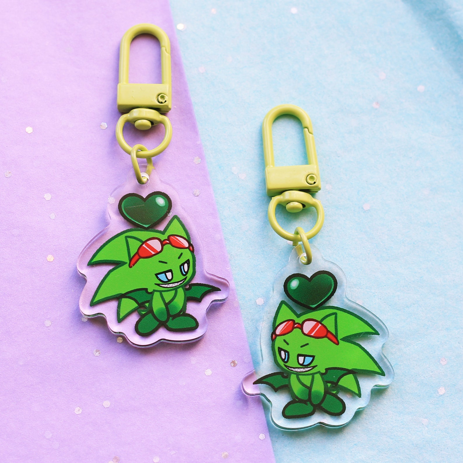 Cute Small Acrylic Keychains - Etsy