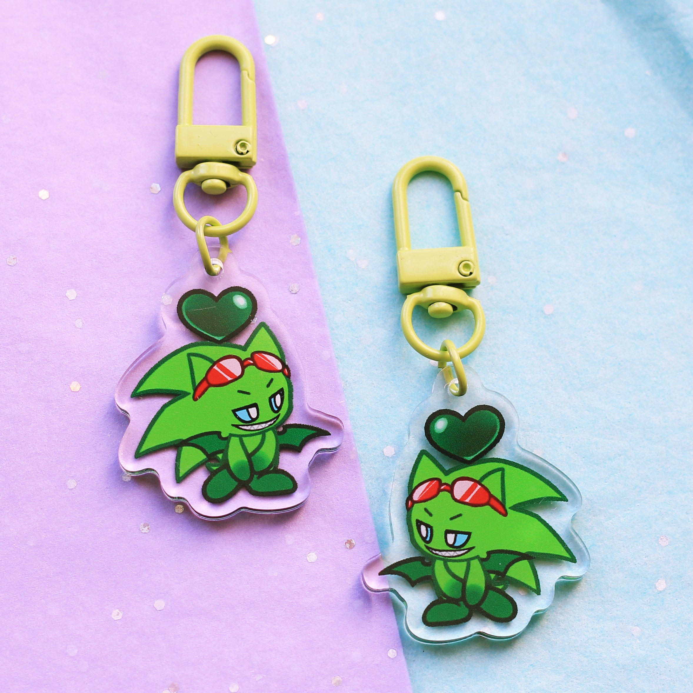Cute Small Acrylic Keychains - Etsy