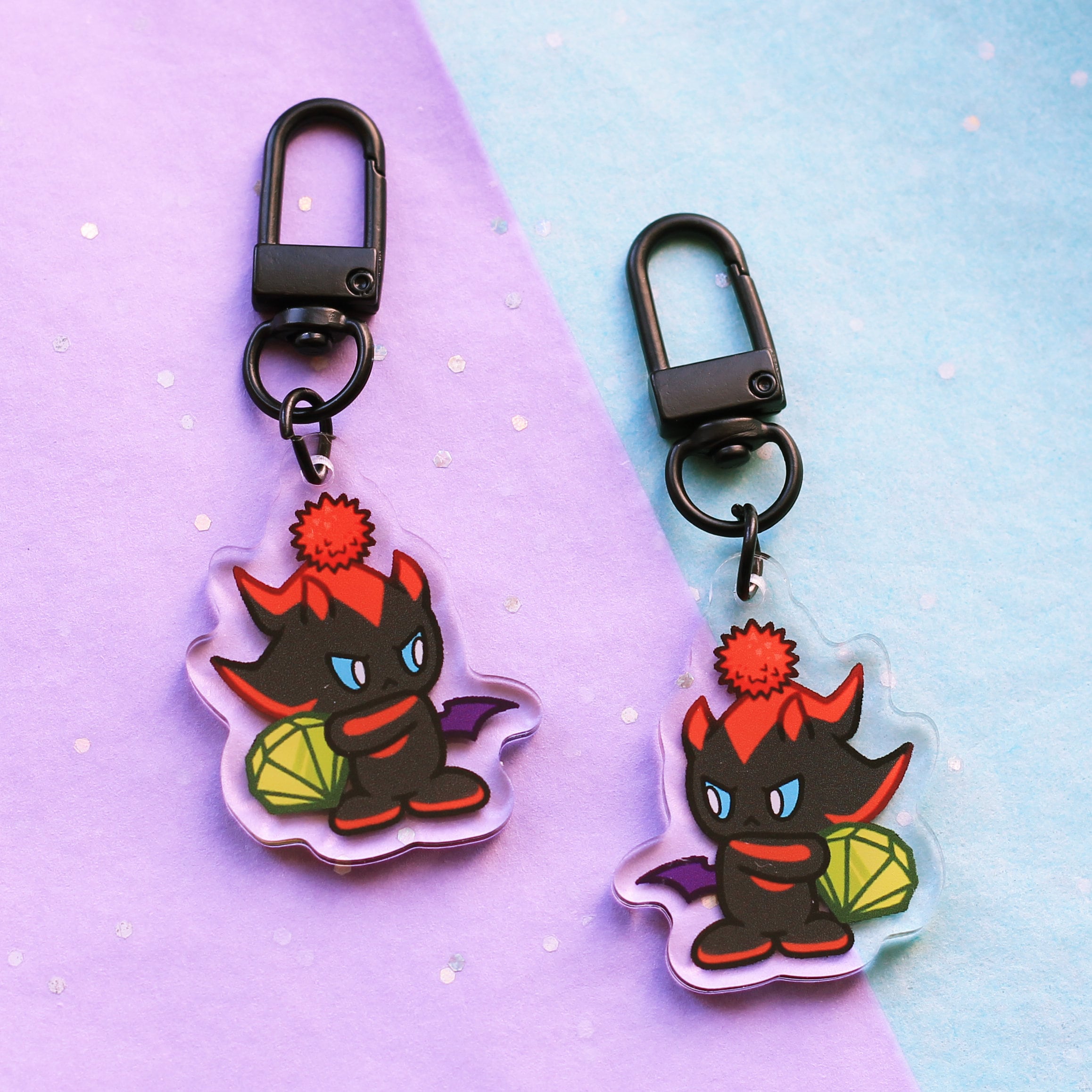 Cute Small Acrylic Keychains - Etsy