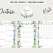 Digital Download Printable Weekly Menu, Shopping List and 12 Month ...
