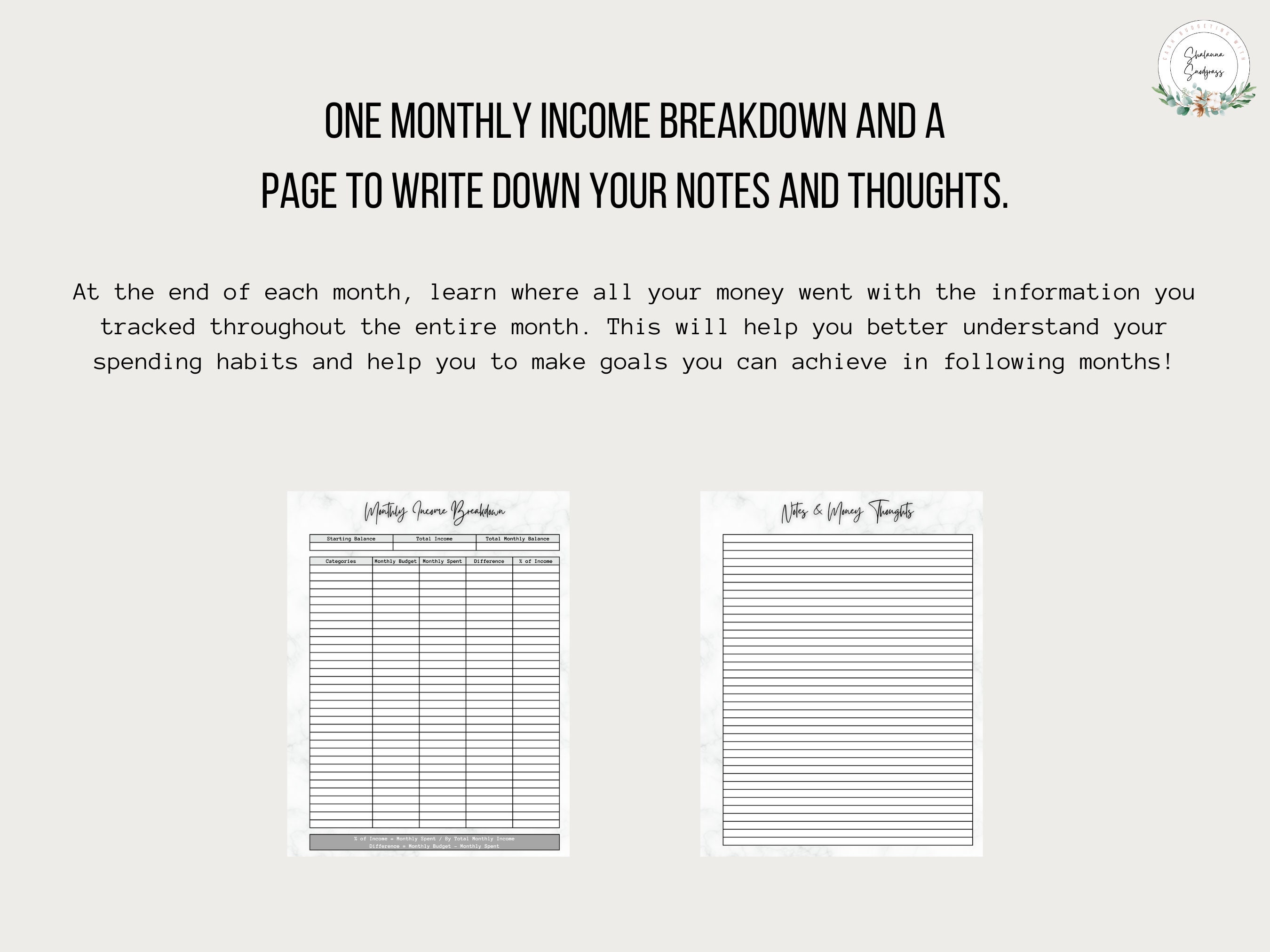 Printable Budget by Paycheck Book PDF Undated Reusable Printable ...