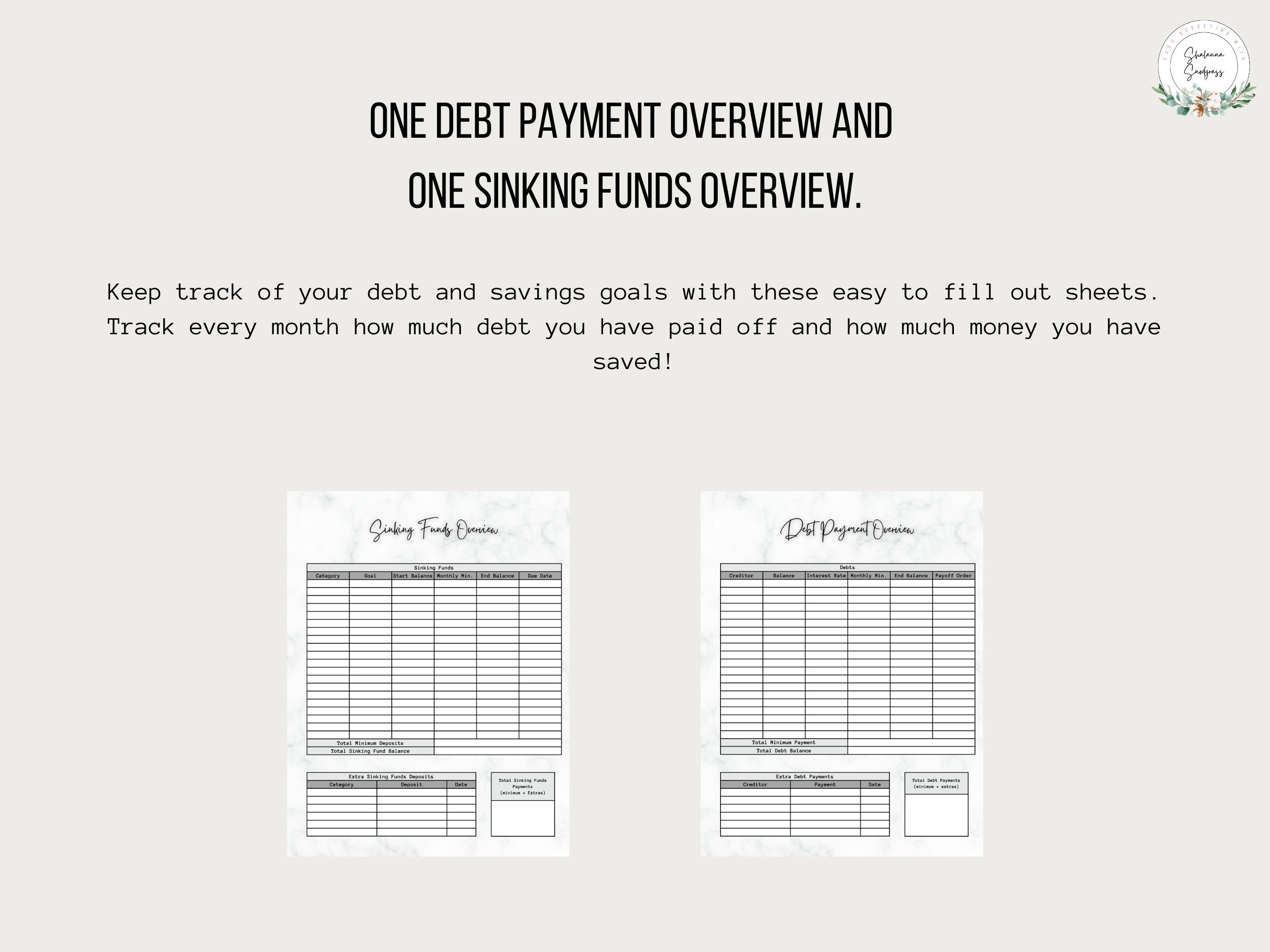 Printable Budget by Paycheck Book PDF Undated Reusable Printable ...