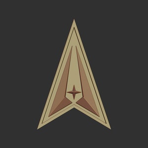 Space Force Insignia 3D Stl File for CNC Router or 3d Printing - Etsy