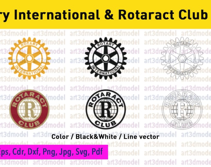 Rotary International Self-adhesive Decal (contour Cut) - Etsy