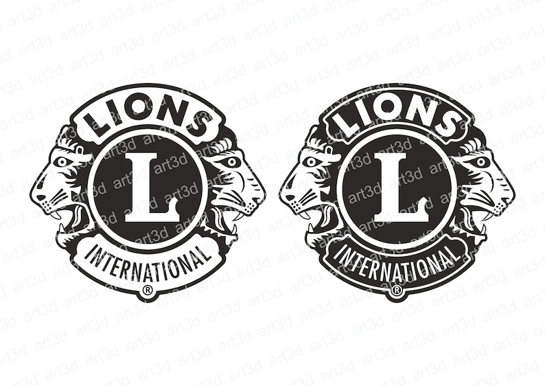 Lions Club Logo Vector, Eps, Cdr, Dxf, Png, Jpg, Svg, Pdf - Digital ...