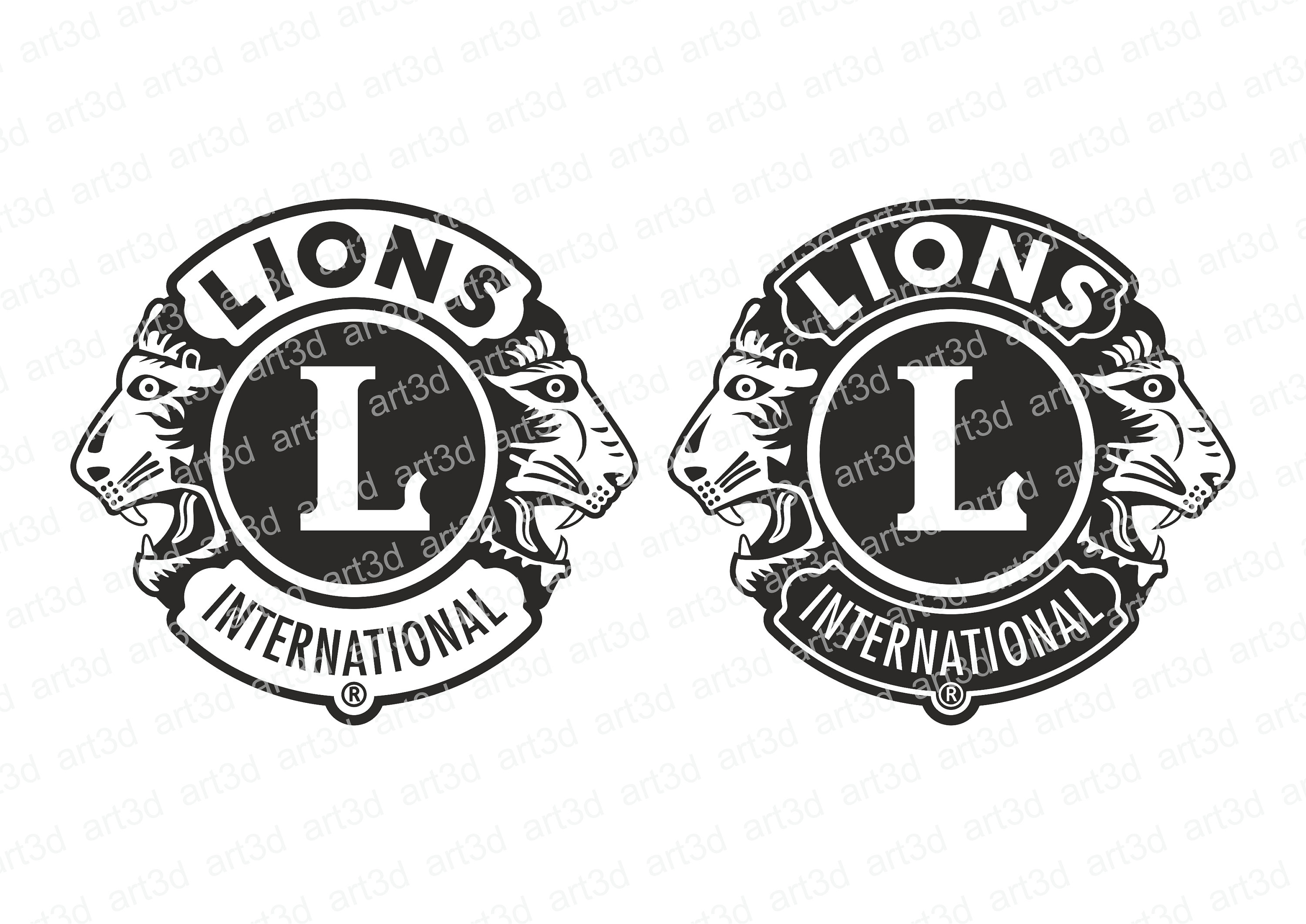 Lions Club Logo Vector, Eps, Cdr, Dxf, Png, Jpg, Svg, Pdf Digital Files ...