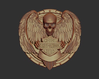 Harley Davidson Stl Files - Etsy