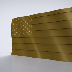 American Flag 3D STL Model for CNC Router/printer - Etsy