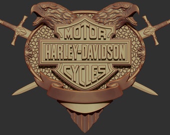 Harley Davidson Stl - Etsy
