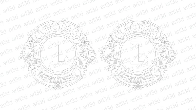 Lions Club Logo Vector, Eps, Cdr, Dxf, Png, Jpg, Svg, Pdf - Digital ...