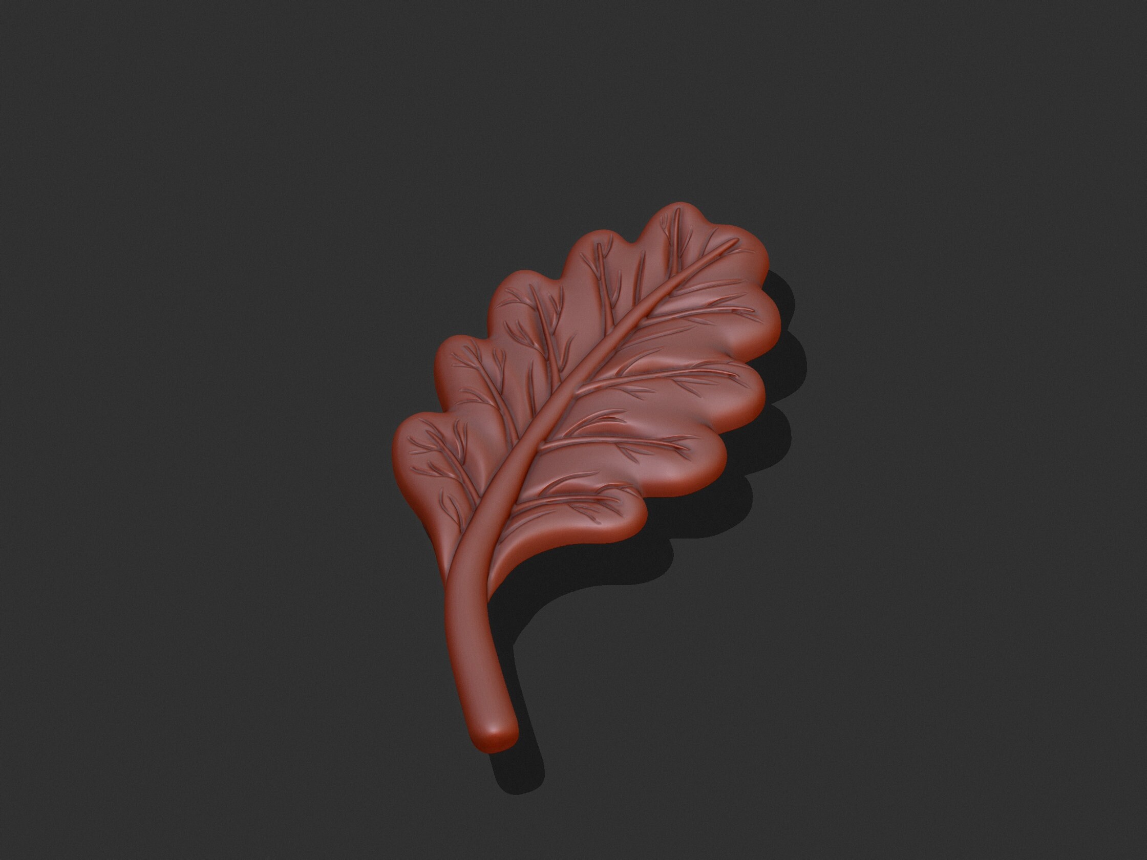 Acorn Tree Leaf 3D STL Model for CNC Router/printer - Etsy