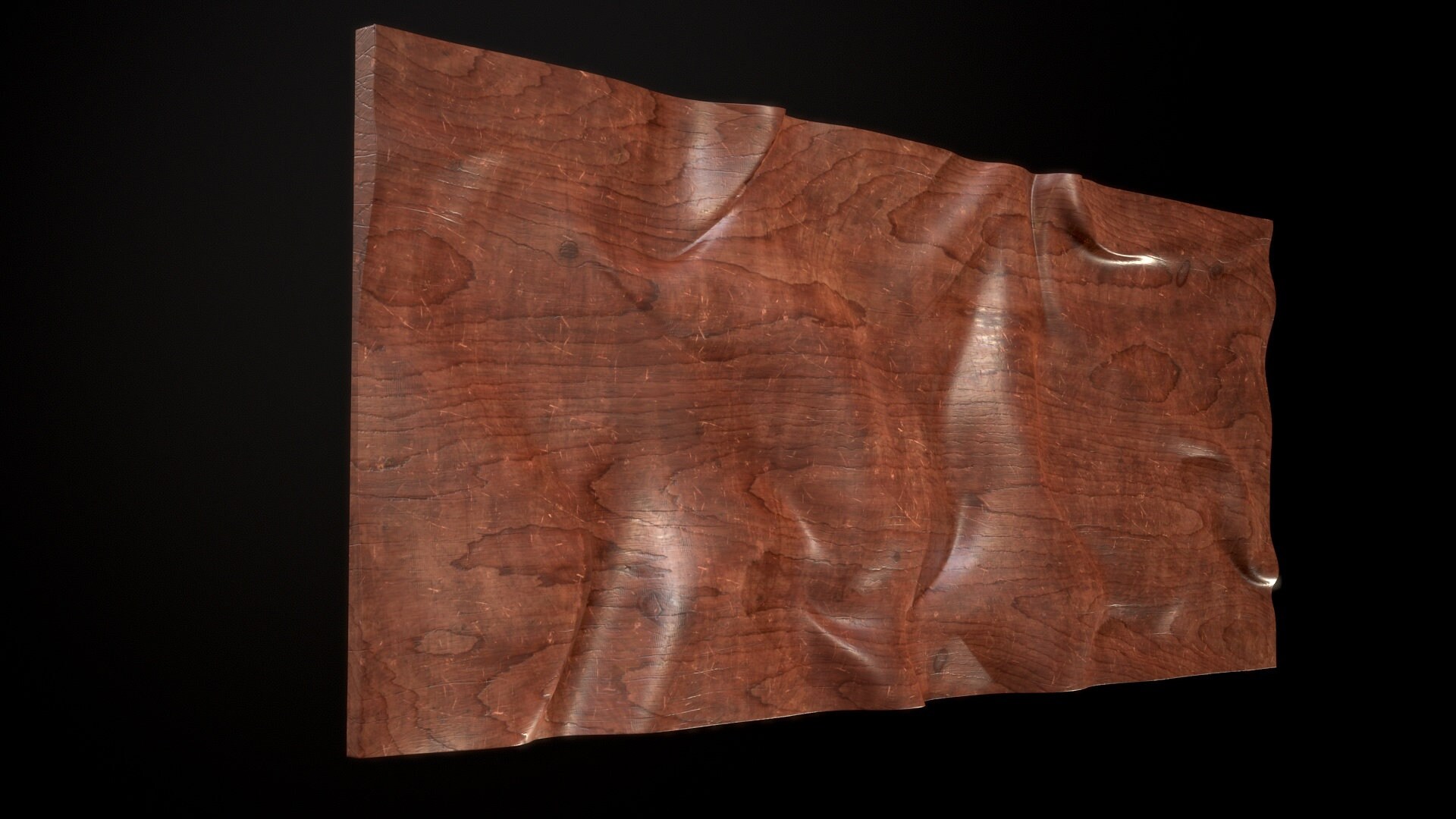 Drapery Wall Art Panel 3D STL Model for CNC Router or 3D - Etsy