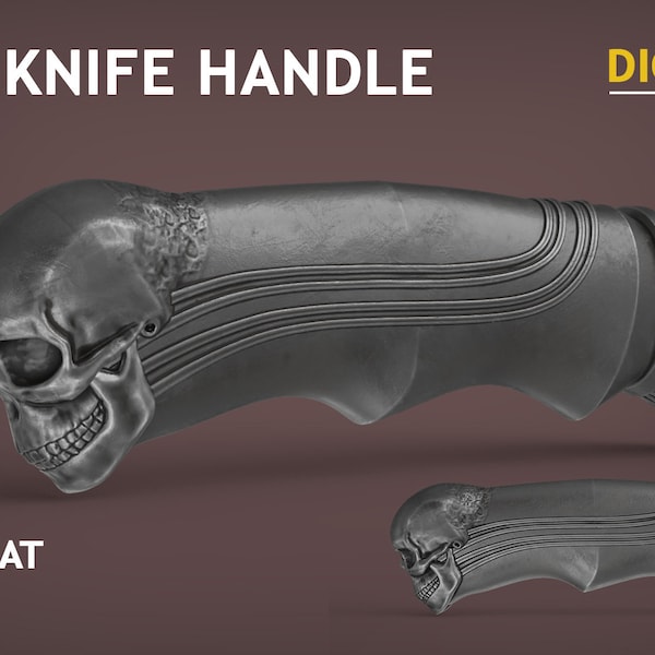 Knife Handle 3d File - Etsy