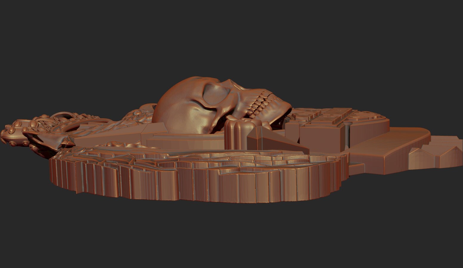 Motorcycle Logo Bas Relief 3D STL Model for CNC Router Engraver Carving ...