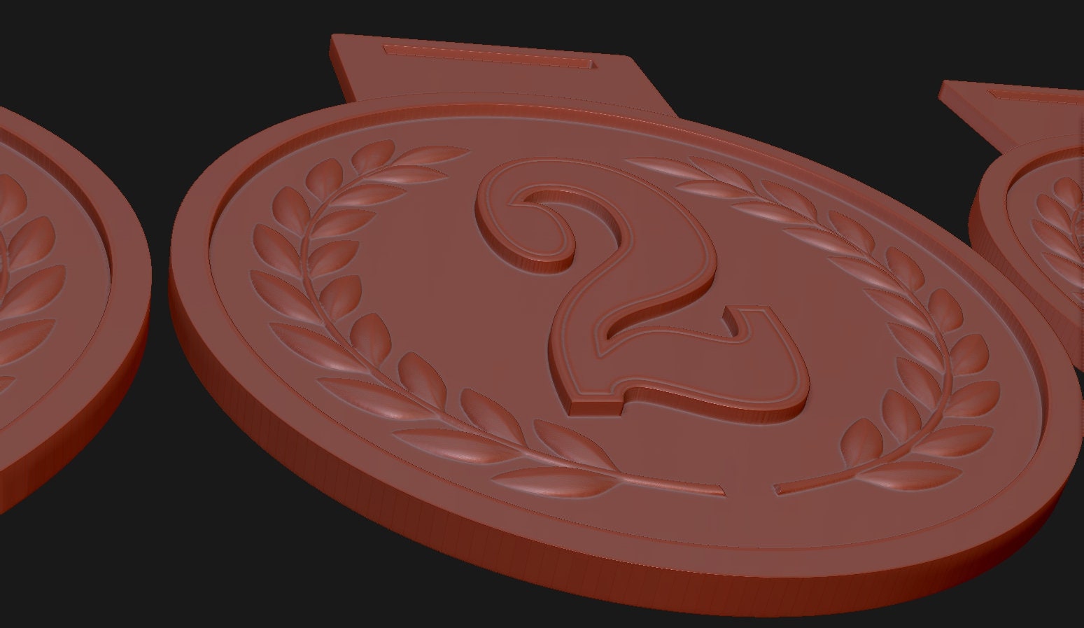 Award Medals Set 3D STL Model for CNC Router or 3D Printing | Digital ...