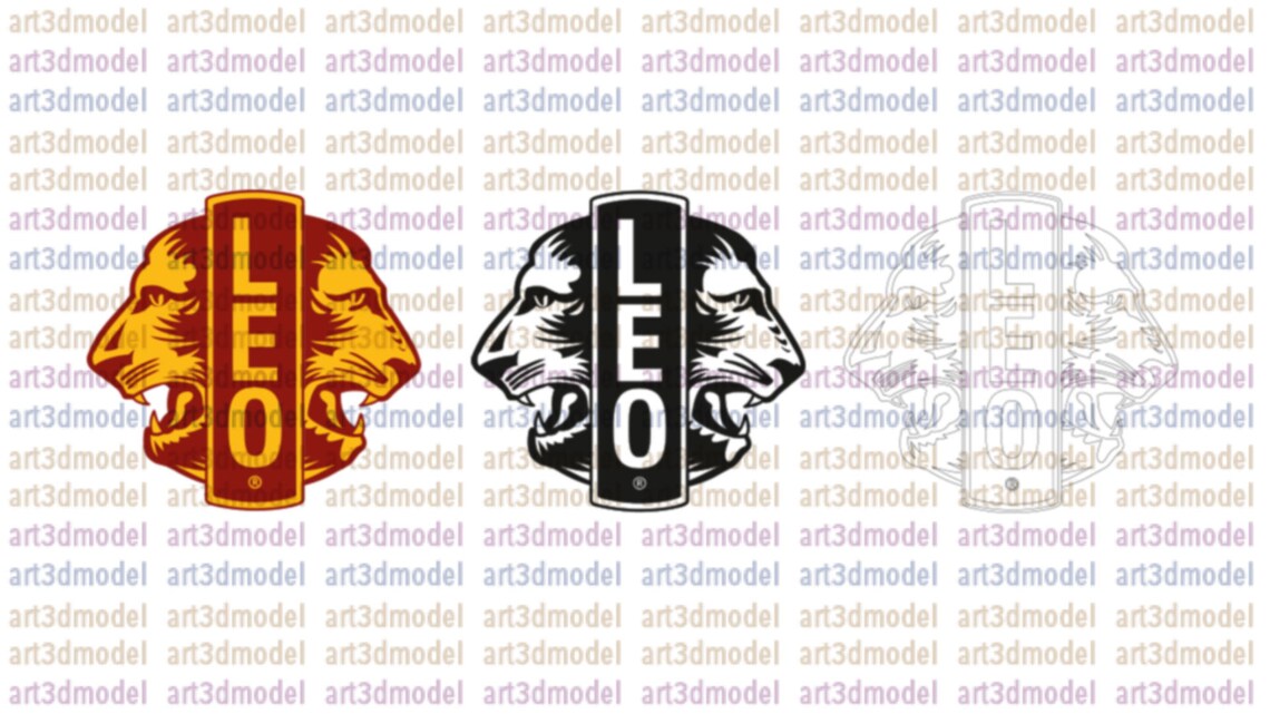 Lions Club Leo Logo Vector, Eps, Cdr, Dxf, Png, Jpg, Svg, Pdf Digital ...