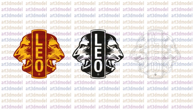Lions Club Leo Logo Vector, Eps, Cdr, Dxf, Png, Jpg, Svg, Pdf - Digital ...